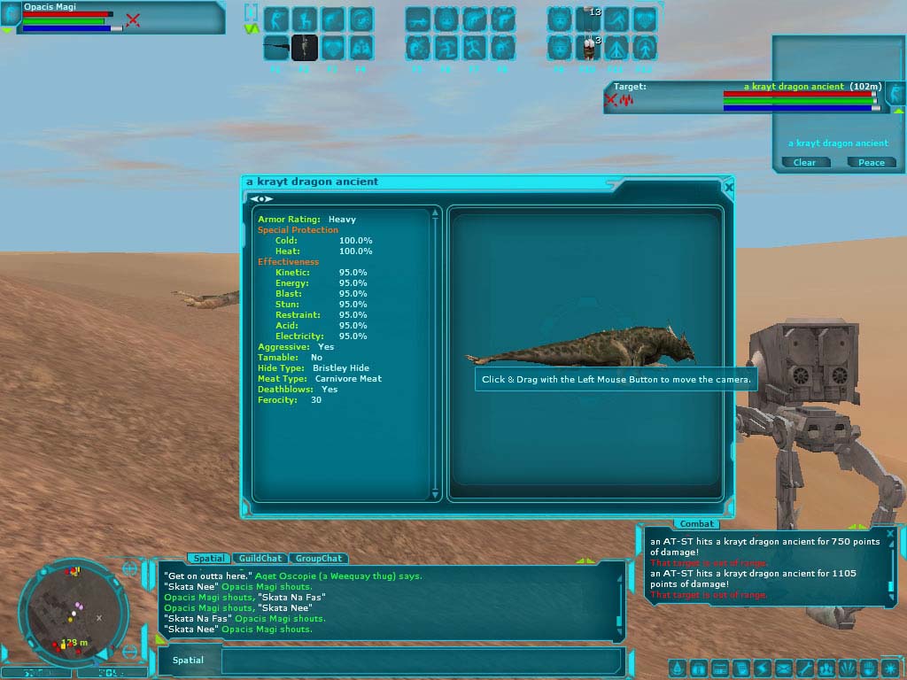 Ancient Krayt - Pre CU - Magi's SWG FanSite - Picture gallery | Page #1 ...