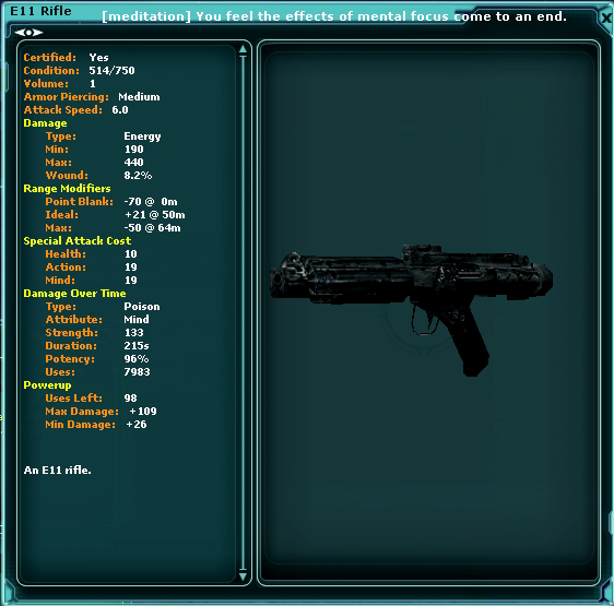 E11 Rifle DOT PM - Pre CU - Magi's SWG FanSite - Picture gallery | Page ...